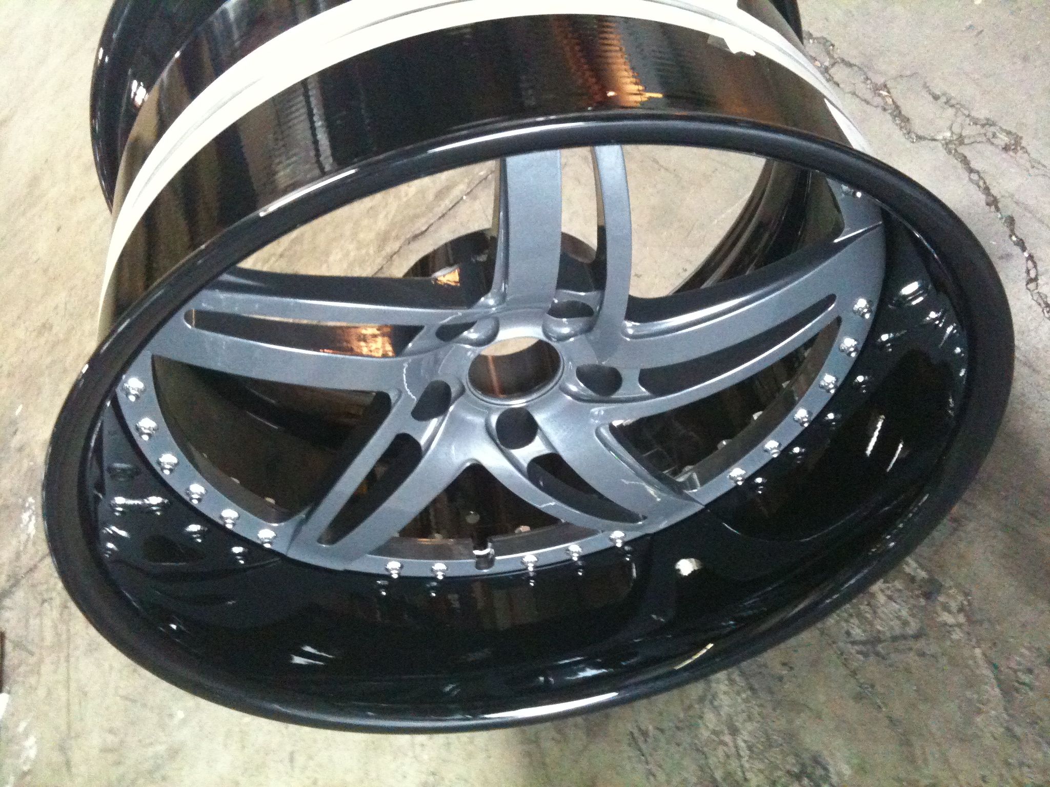 Titanium wheel paint code required for custom finish - Archived Content ...