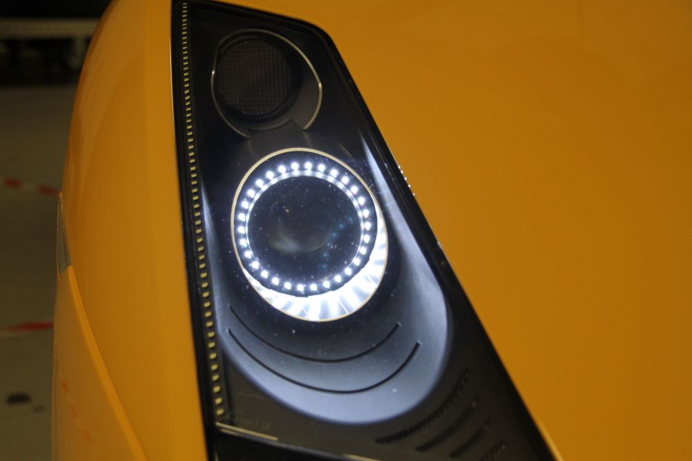 Custom LED Lights on Gallardo - Automobili Lamborghini - Lambo Power