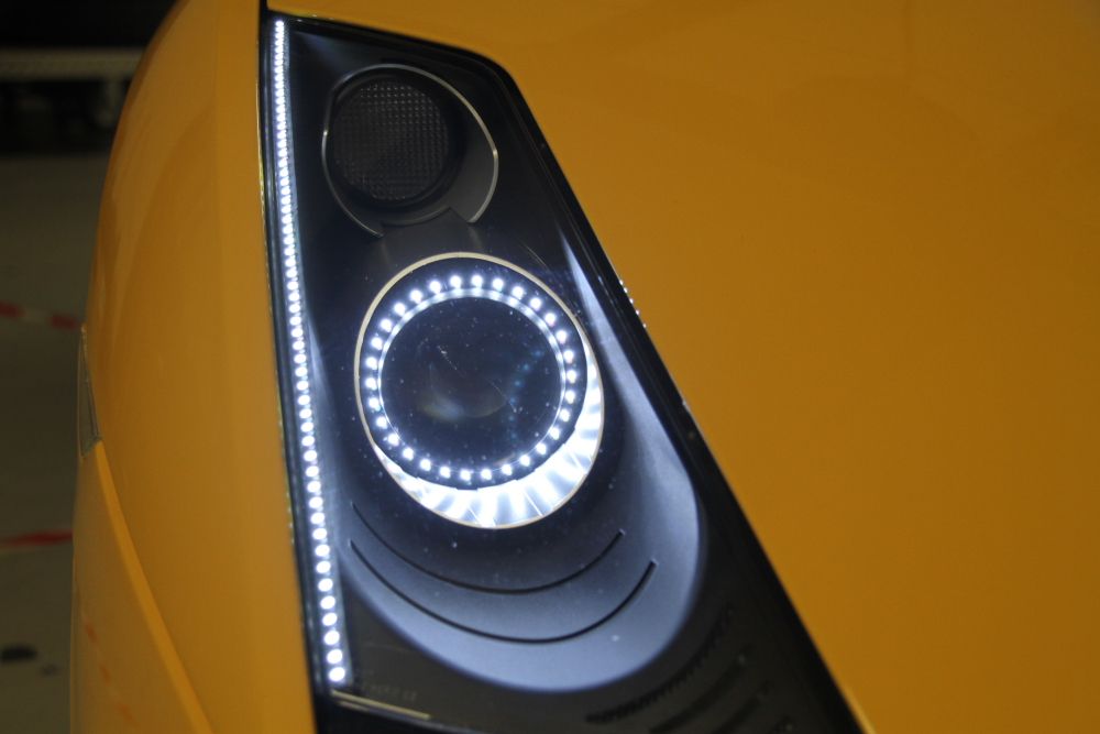 Custom LED Lights on Gallardo - Automobili Lamborghini - Lambo Power