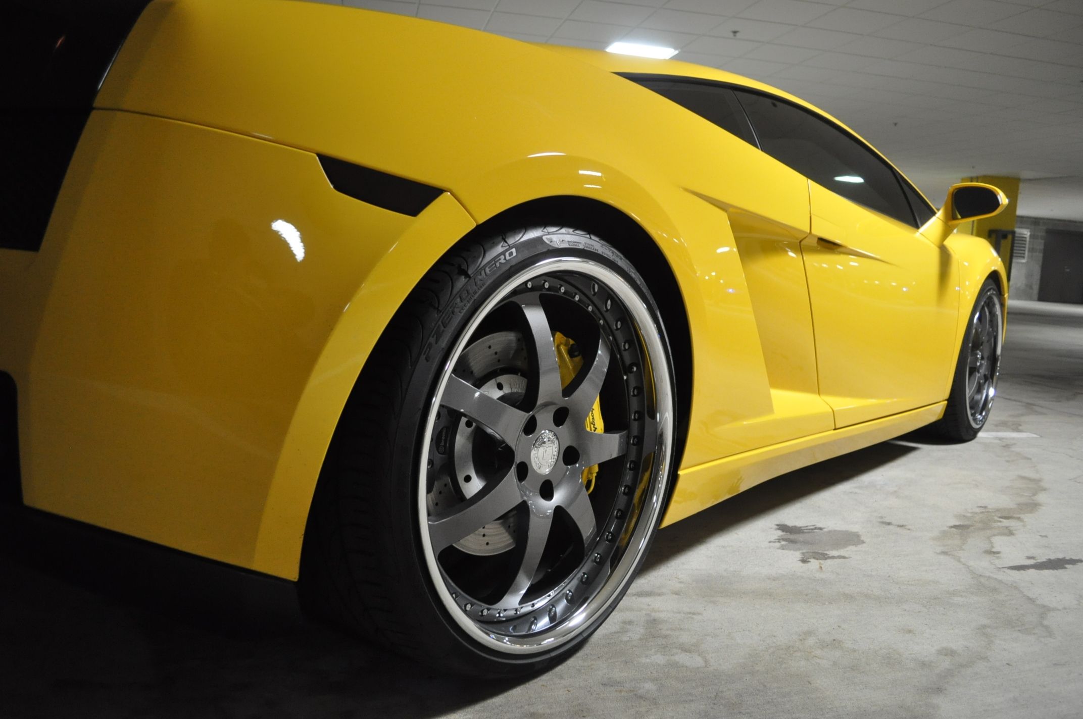 Parking Garage Photoshoot - RSC Front Bumper - Automobili Lamborghini ...