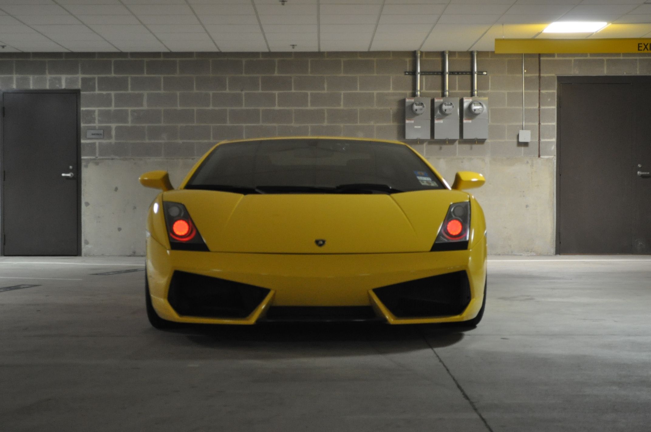 Parking Garage Photoshoot - RSC Front Bumper - Automobili Lamborghini ...