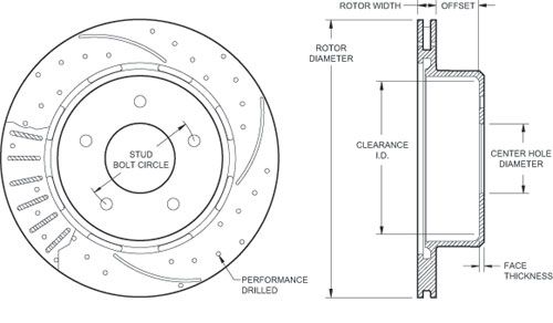 Brake Rotor Specs - Archived Content - Lambo Power