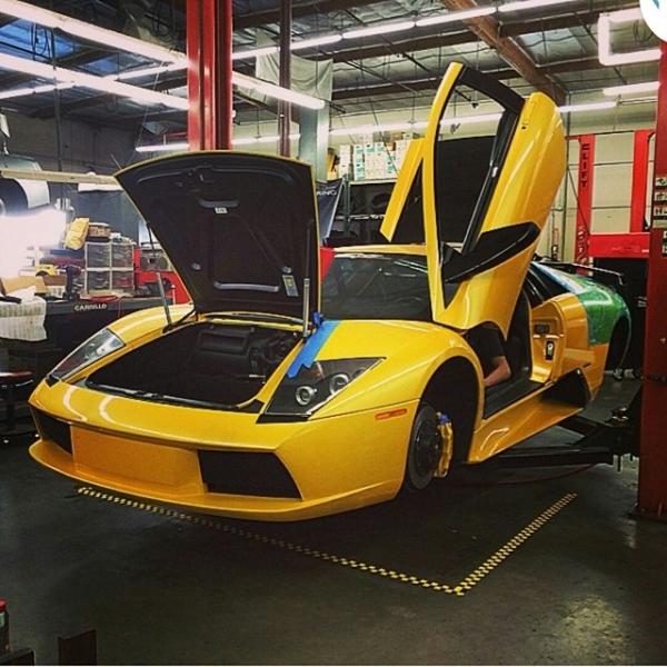 Cat Dragged in a Murci... SP Engineering - Automobili Lamborghini - Lambo Power