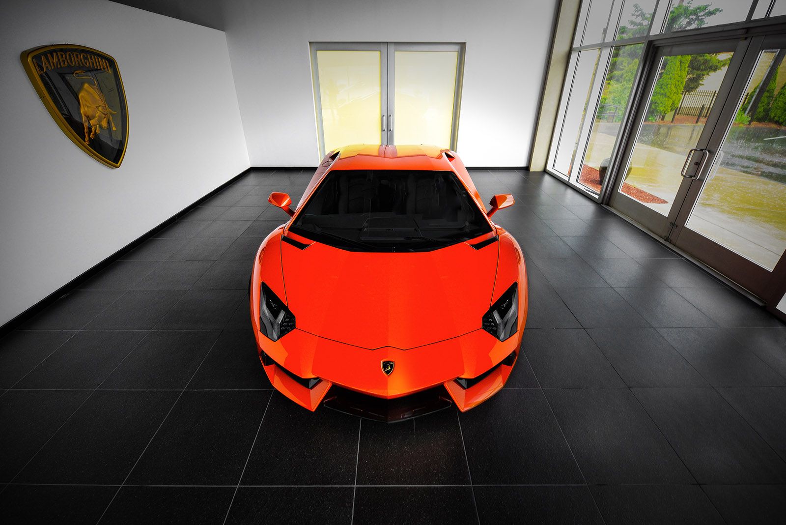 Mario Andretti Takes delivery On New Lamborghini Aventador from ...