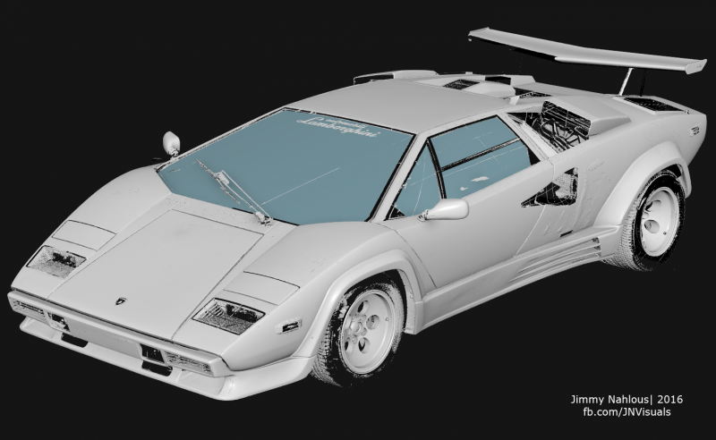 Countach 3D Model - Archived Content - Lambo Power