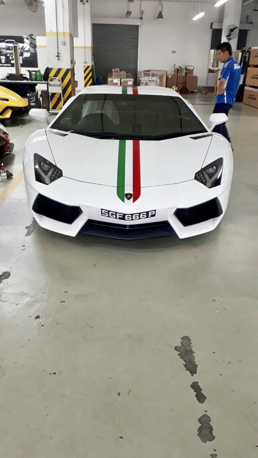 Ad Personam Italia stripes - Archived Content - Lambo Power