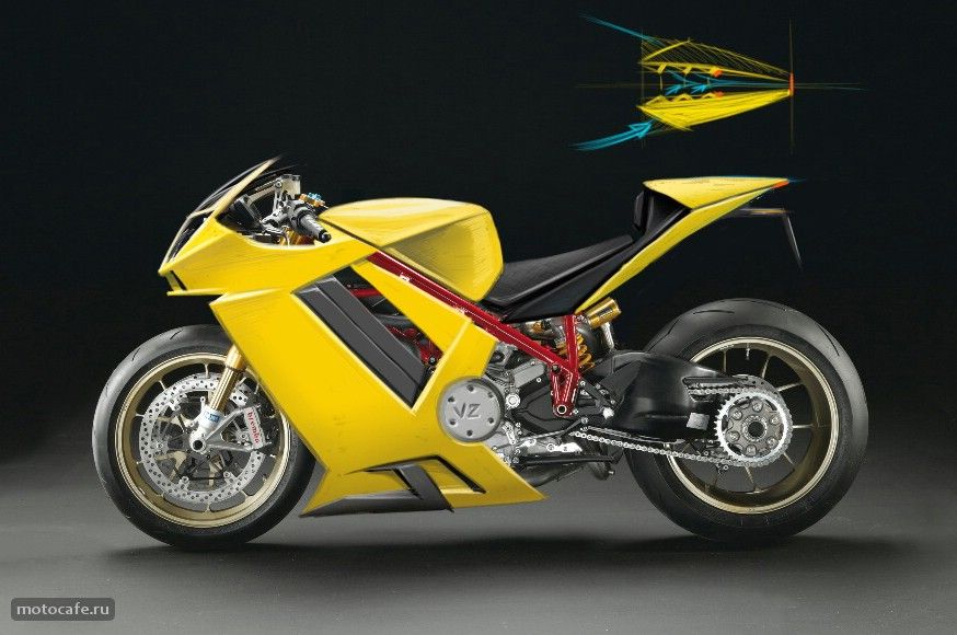 Lamborghini Caramelo Motorcycle