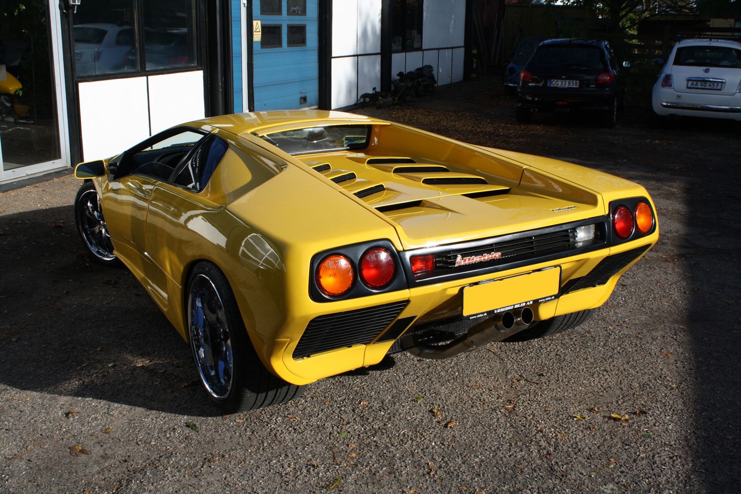 I have joint the club of no rear bumpers - Archived Content - Lambo Power