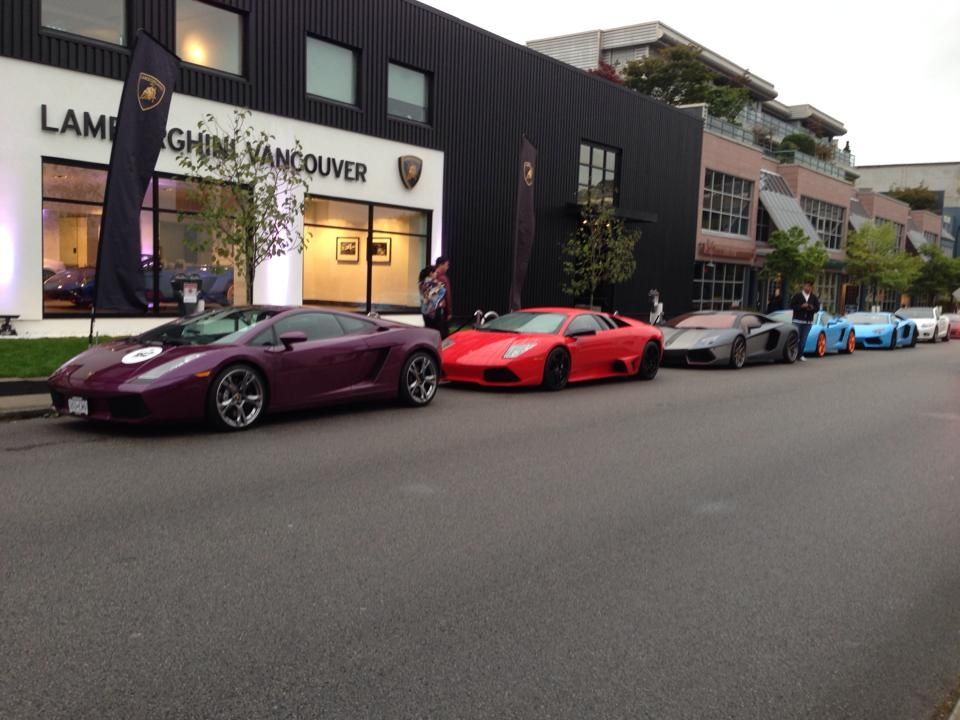 Lambo of Vancouver grand opening - Automobili Lamborghini - Lambo Power