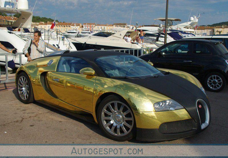 Bugatti Veyron Gold Plated