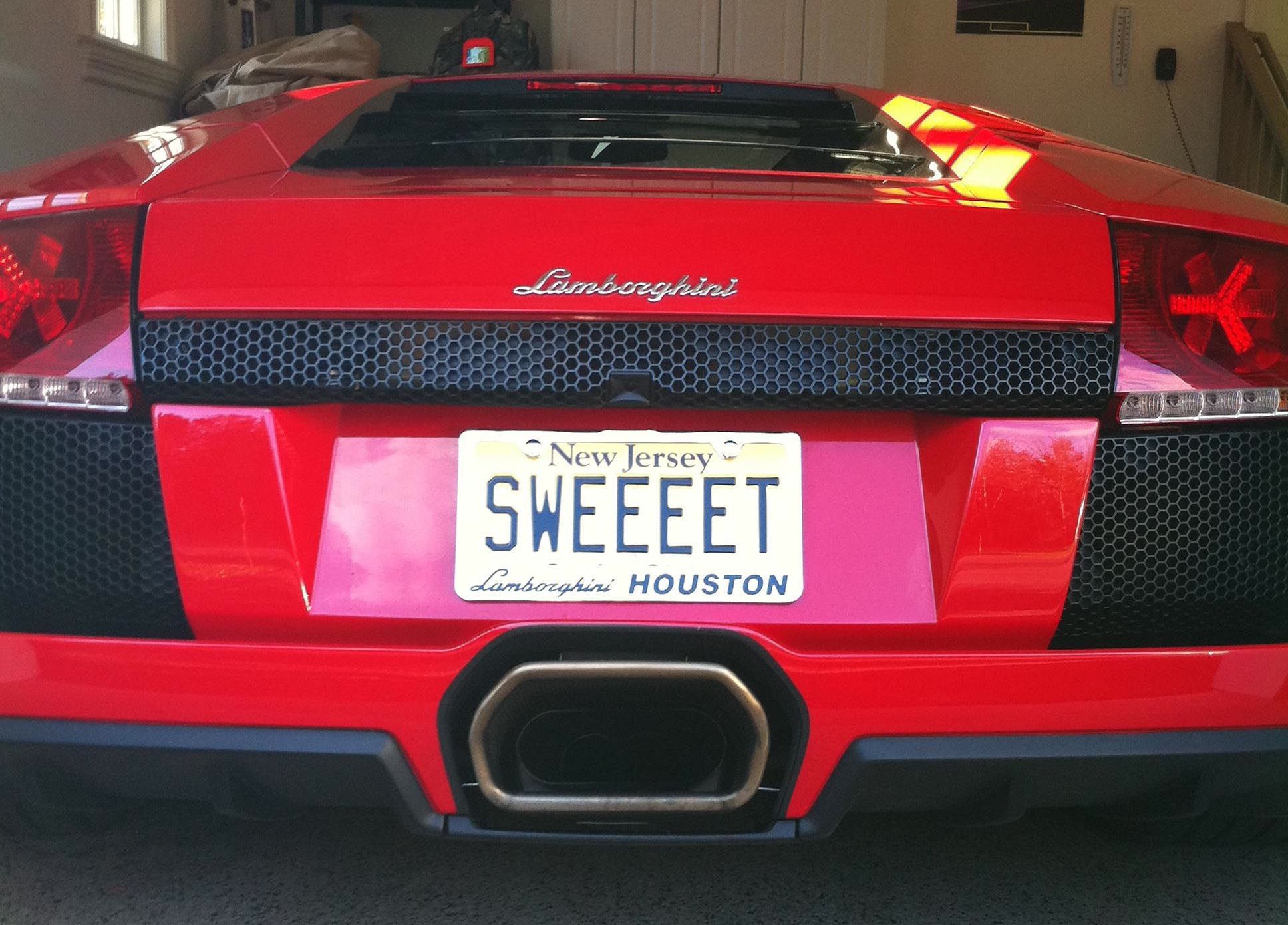 Got my new plate!! - Automobili Lamborghini - Lambo Power