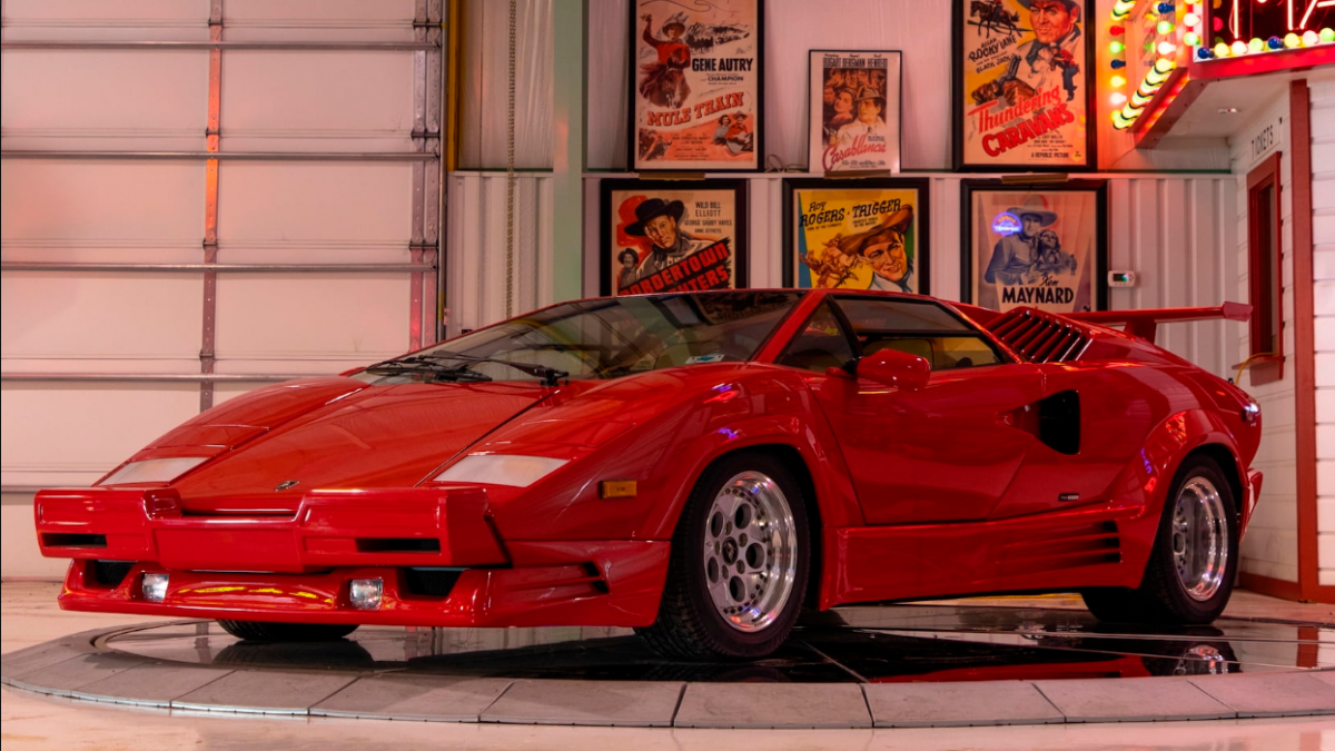 A 25th Anniversary Countach for Auction - Archived Content - Lambo Power