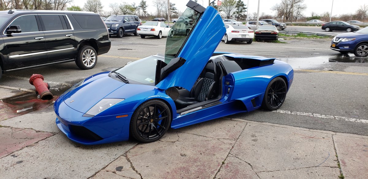 Lamborghini Murcielago Lp640 Blue