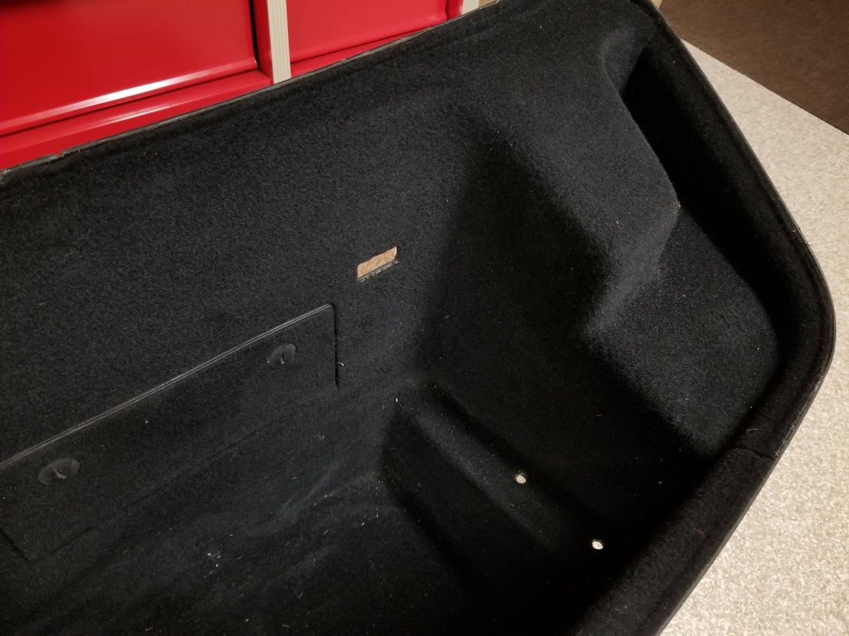 FS: Front Trunk Tub Carpet for Lamborghini Gallardo / LP 550 / 560 ...